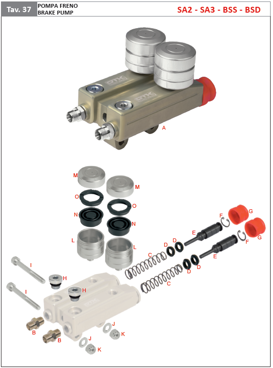 Brake Pump (SA2/SA3/BSS/BSD) | FTW Motorsport – For The Win Motorsports