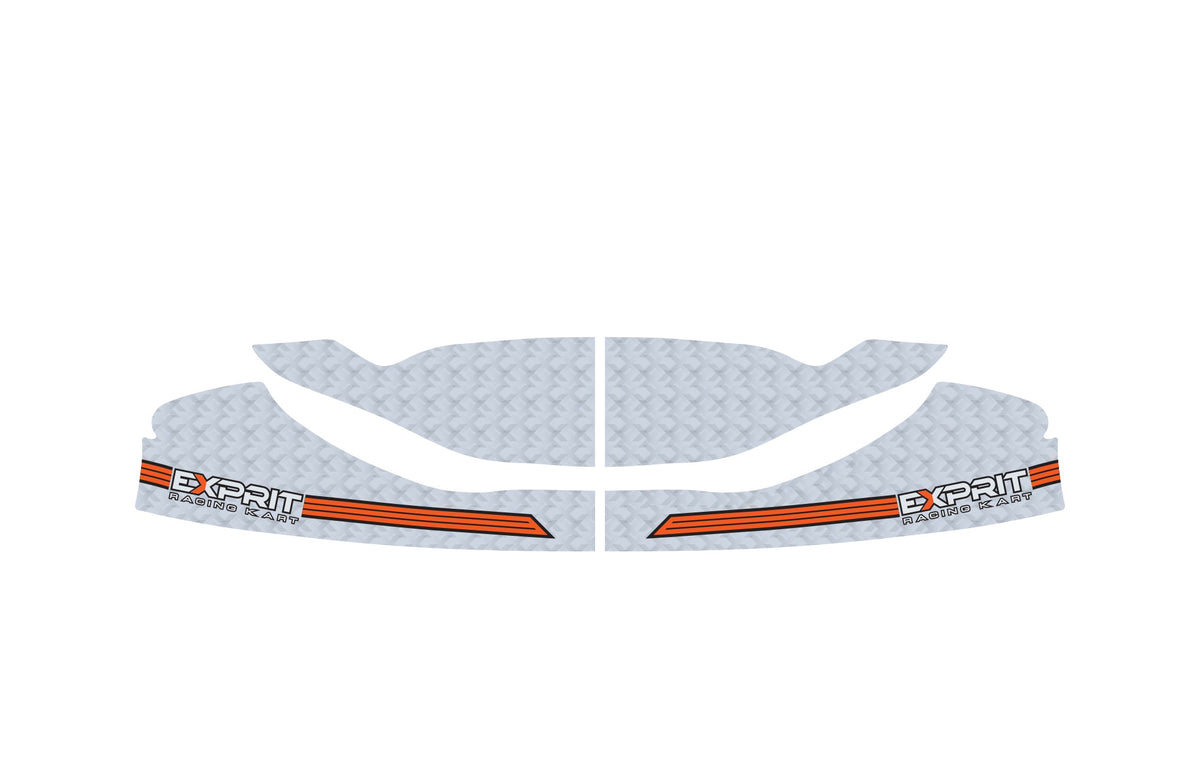 M10 EXPRIT FRONT FAIRING STICKER KIT (SNR) - For The Win Motorsports